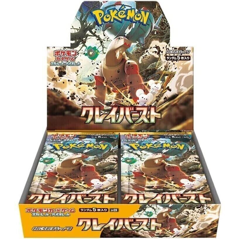 Clay Burst sv2d Booster Box (Japanese) – TCG Cards Flow